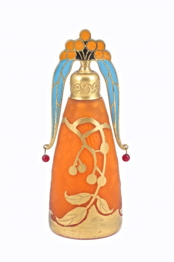 1927 DeVilbiss Acid Cut Tiara Perfume Bottle : Lot 63