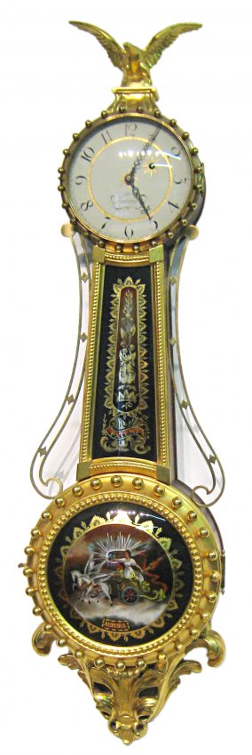 Elmer Stennes Girandole Clock : Lot 186