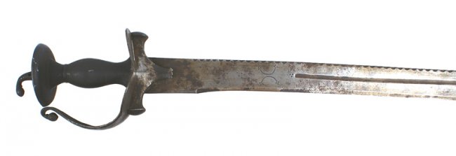 Unusual Indian Talwar type weapon sword : Lot 16