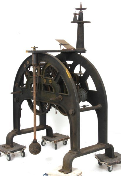 E. Howard Round Top Tower Clock : Lot 250