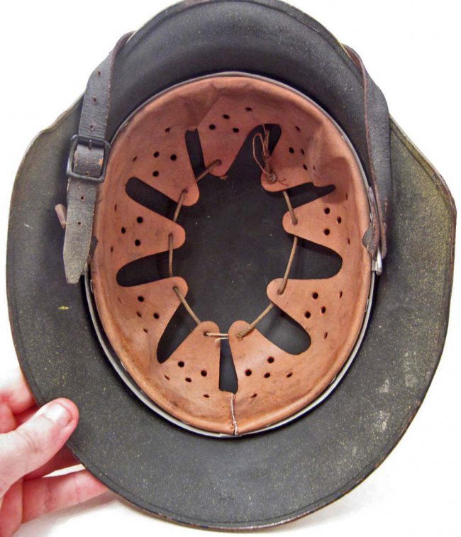 GERMAN NAZI WAFFEN SS CAMOUFLAGE DOUBLE DECAL HELMET : Lot 17