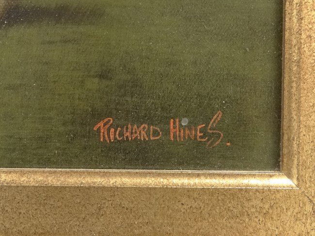 Painting Richard Hines : Lot 240