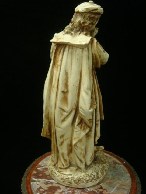 MARWAL IND. INC. Chalkware Statue of Male with Rose: : Lot 104