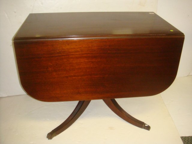 Vintage BRANDT Drop Leaf Table: : Lot 274