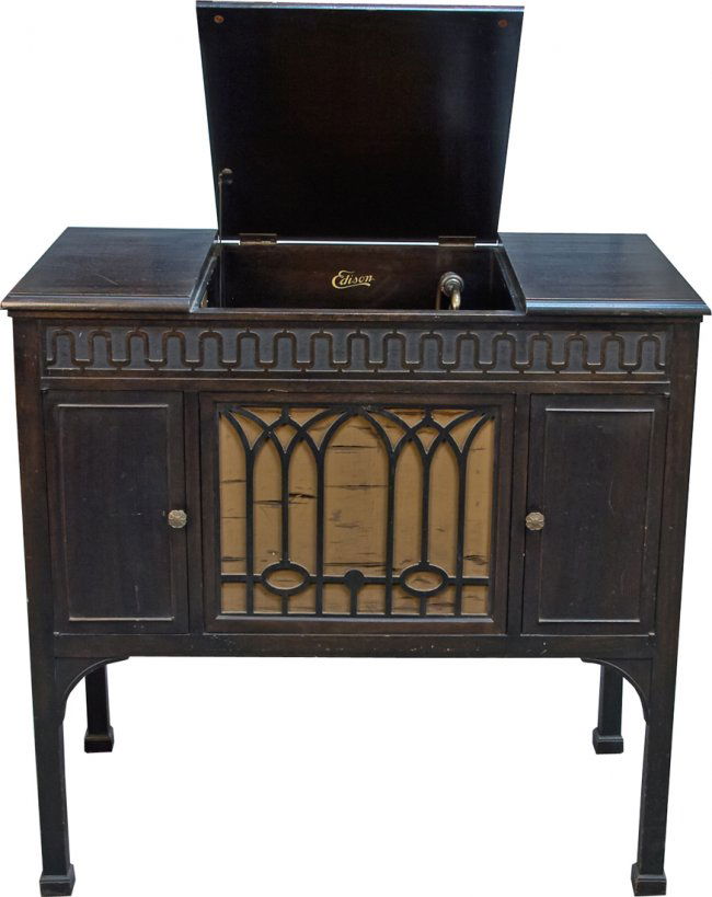 Edison Disc Phonograph Floor Console Model CC52 : Lot 1840