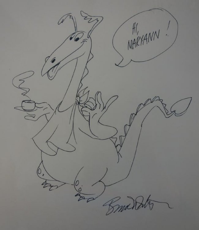 Walt Disney Reluctant Dragon Sketch Bruce McIntyre : Lot 23
