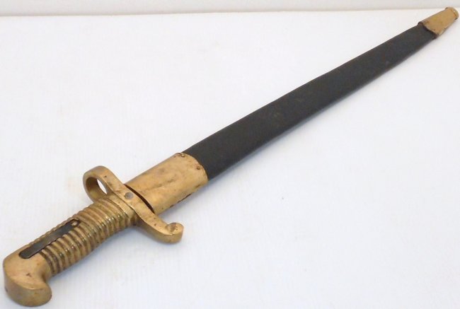 Zouave Bayonet With Scabbard : Lot 339