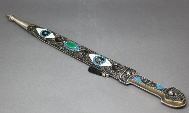 Handcrafted Armenian Filigree Design Sword 20" Long : Lot 1047