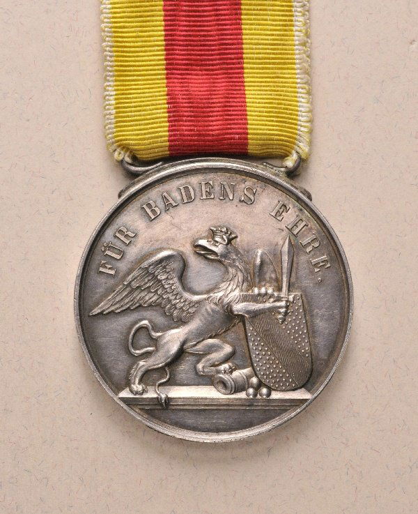 Baden - Silver Karl Friedrich Military-Merit Medal, 8. : Lot 119