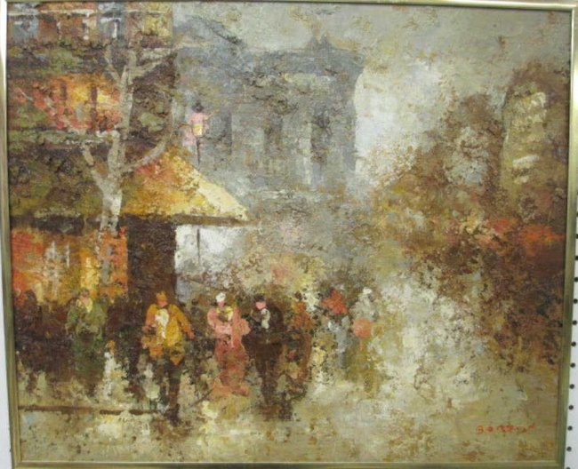 BARTON - IMPRESSIONIST STREET PAINTING : Lot 39