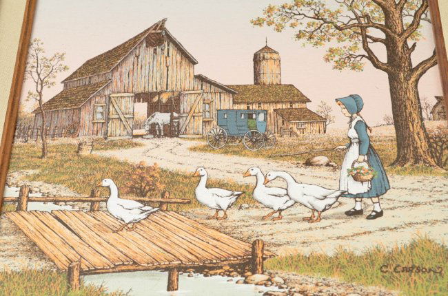 H. Hargrove & C. Carson Paintings : Lot 170