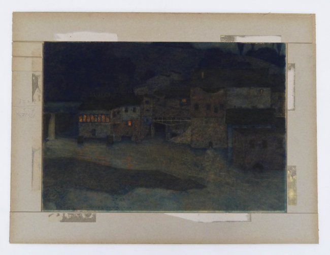 Harvey Ellis (1852-1904 American) Untitled Waterfront : Lot 315