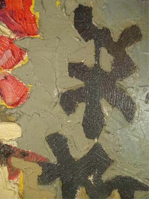 ROBERTO MOYA (AMERICAN, 1932-2008) OIL PAINTING ON : Lot 46A