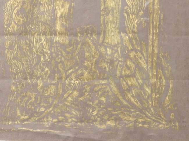 Pair of English Church Monumental Brass Rubbings : Lot 126