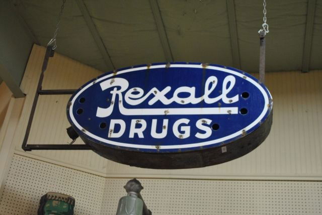 Rexall Drug Neon Sign : Lot 517
