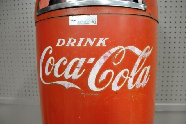 Coca Cola Trash Can : Lot 214