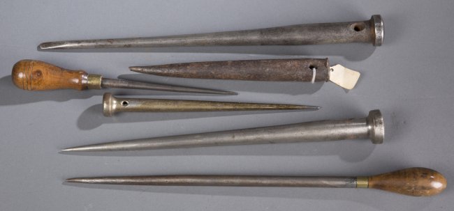Six (6) Antique Marlin Spikes : Lot 249