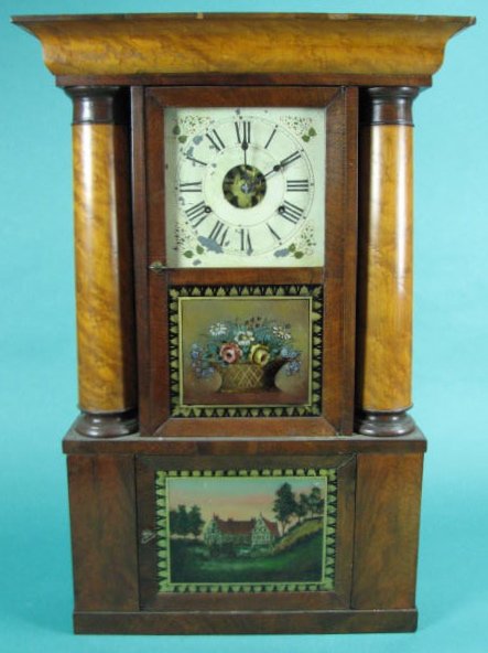 Wm. Gilbert Hollow Column Clock : Lot 71