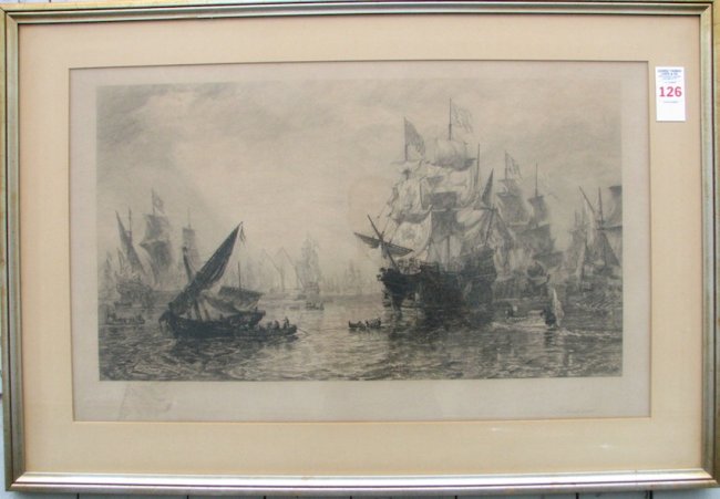 David Law (1831-1901) Etching : Lot 126