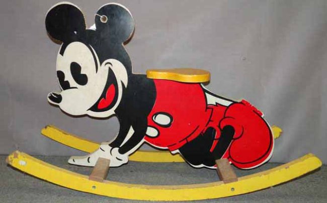 Mickey Mouse Rocker : Lot 291