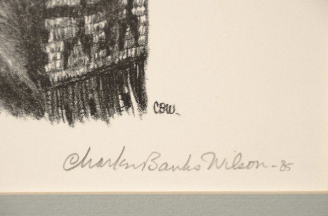 CHARLES BANKS WILSON (1918-2013) PENCIL SIGNED : Lot 22