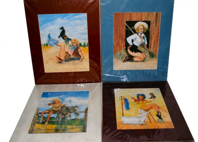 Lot/13 Dale Adkins Western Art Prints : Lot 25