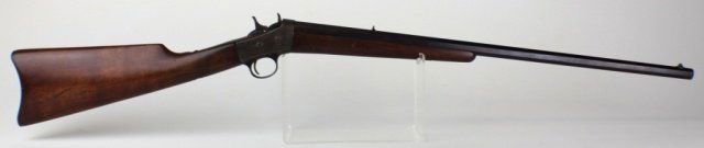 REMINGTON .22 CAL TRAP DOOR RIFLE : Lot 1102