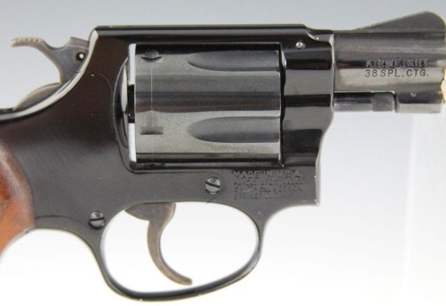 SMITH & WESSON .38 SPECIAL AIRWEIGHT REVOLVER : Lot 1293
