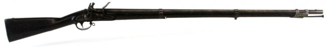 SPRINGFIELD MODEL 1822 FLINTLOCK MUSKET : Lot 4201