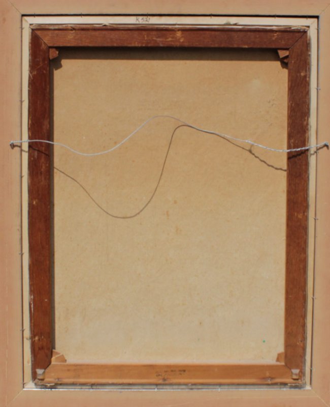 CHARLES GARRY BURLESQUE PAINTING : Lot 48A