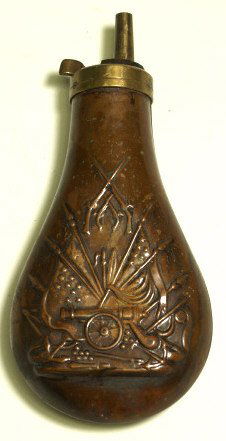 314: COLT POWDER FLASK : Lot 314