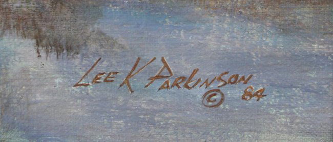 WESTERN PAINTING, LEE K. PARKINSON (1913-2000) : Lot 88