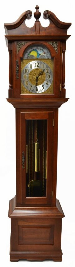 EMPEROR LONGCASE CLOCK, WESTMINSTER CHIMES : Lot 161