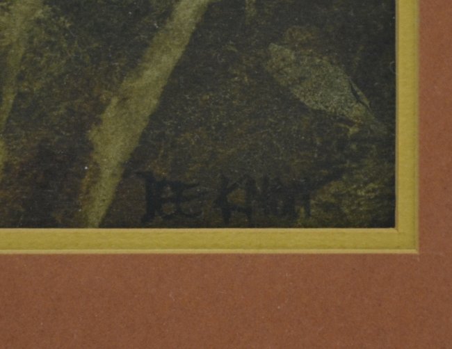 (3) WATERCOLOR PAINTINGS, DEE KNOTT (1943-2013) : Lot 575
