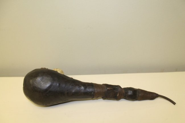 Rare Antique African Tribal Smoking Pipe From Zaire : Lot 48