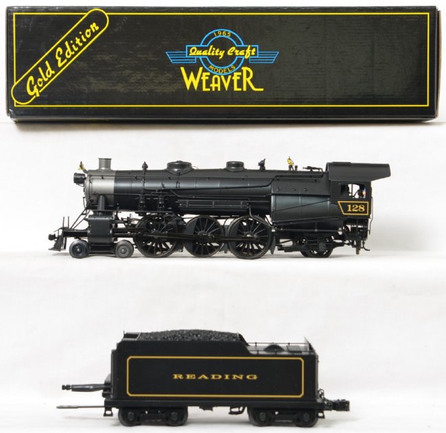 Weaver Reading G1 4-6-2 steam locomotive with TMCC : Lot 83