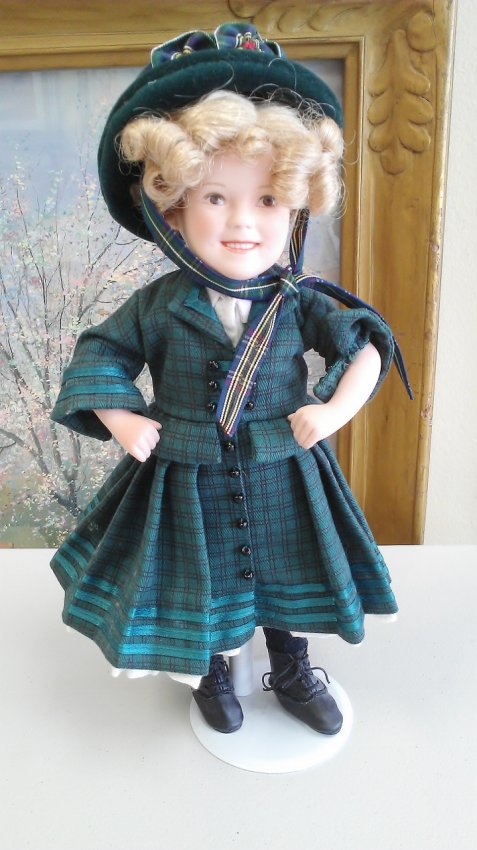 Shirley Temple Danbury Mint Porcelain Doll : Lot 381 Shirley Temple Danbury Mint Porcelain Doll : Lot 381
