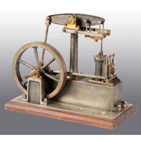 1816: Robust Stuart Walking Beam Model Steam Engine. : Lot 1816