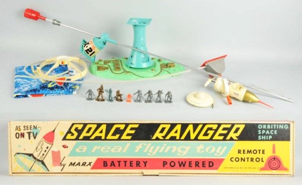 Rare Marx Space Ranger Flying Toy. : Lot 1365