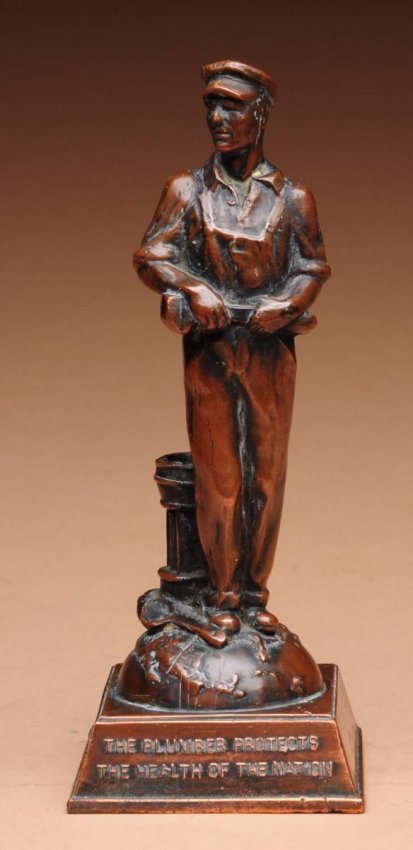 Plumber Statue. : Lot 464