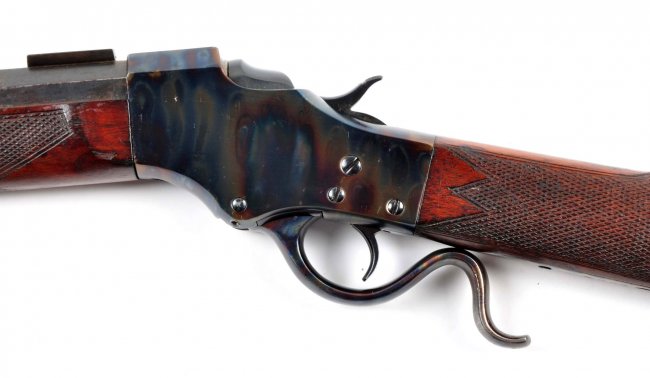 (C) Stevens Model 44-1/2 Single Shot Rifle. : Lot 92