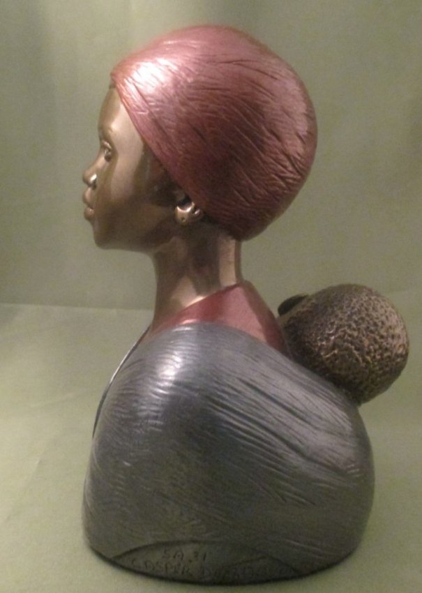 Casper Darara Bronze"Mother and Child" : Lot 230