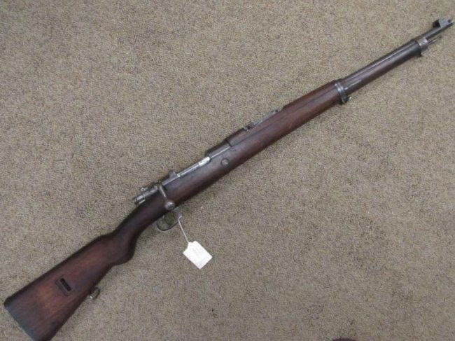 1937 Turkish Mauser 8mm Bolt Action Rifle : Lot 144