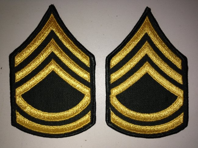 Army Rank Patch
