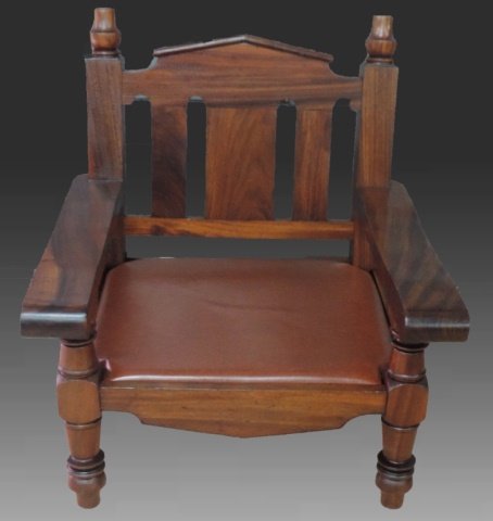 Antique Altar Chair : Lot 215