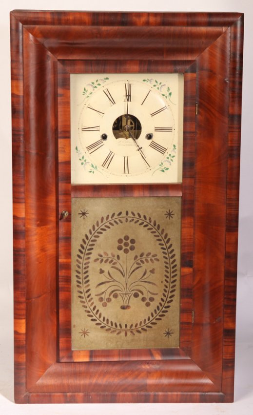 J.C. BROWN OGEE CLOCK : Lot 123