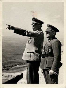 Oberst Hans-Ulrich Rudel Signed His 13.5 X 9 Cm : Lot 23