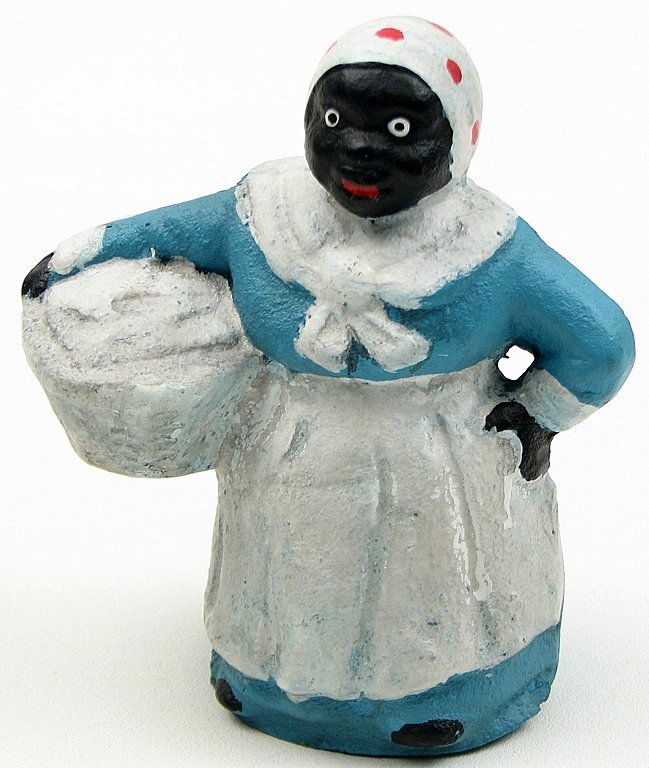 Black Americana Mammy Cast Iron Bank : Lot 503