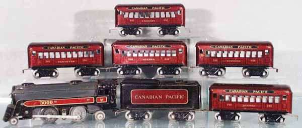 105: MARX CANADIAN PACIFIC TRAIN SET : Lot 105