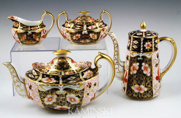 5028: English Royal Crown Derby Tea Set : Lot 5028
